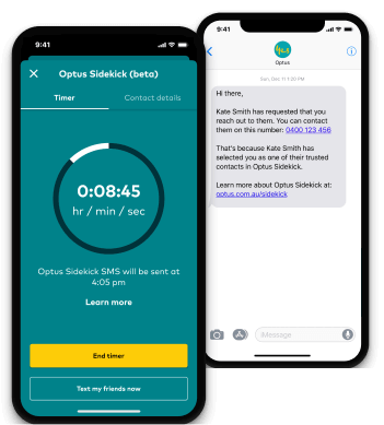 Feeling Safe with Optus Sidekick - New Feature - Tech Daily with Andy Wells